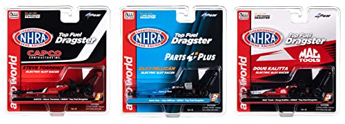 Auto World 4Gear NHRA R27 Steve Torrence - CAPCO Top Fuel Dragster HO Scale Slot Car