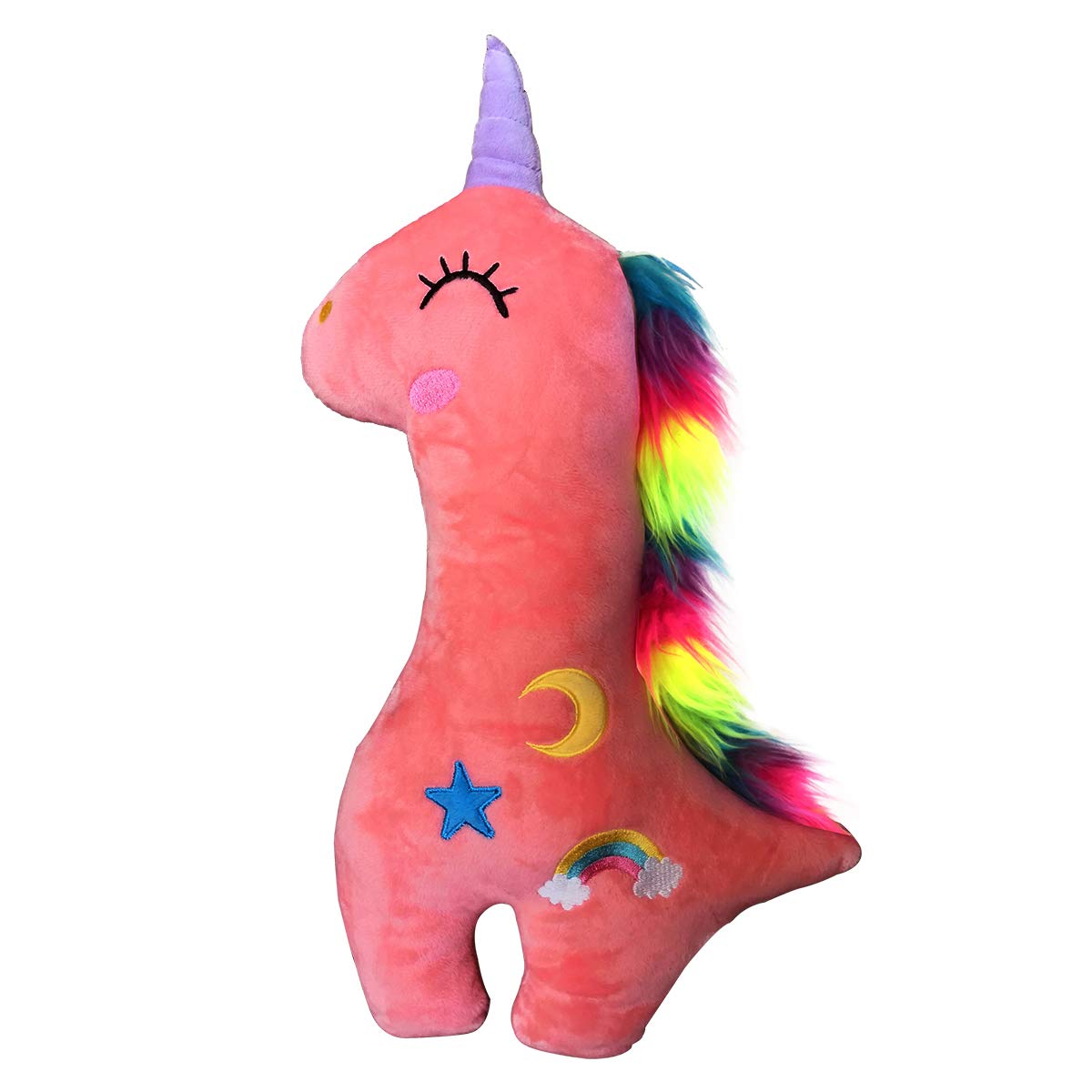 XDEMODA Seatbelt Pillow for Kids Travel - Dinosaur Seat Belt Cover & Cushion Pillow. Child Car Stuffed Plush Animal Travel Pillow. Safety Belt