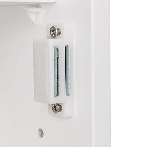 Single Door Mirror Indoor Bathroom Wall Mounted Cabinet Shelf White Bathroom Mirror Cabinet, Chic Storage Cabinet Medicine Cabinet Furniture for Home Multipurpose