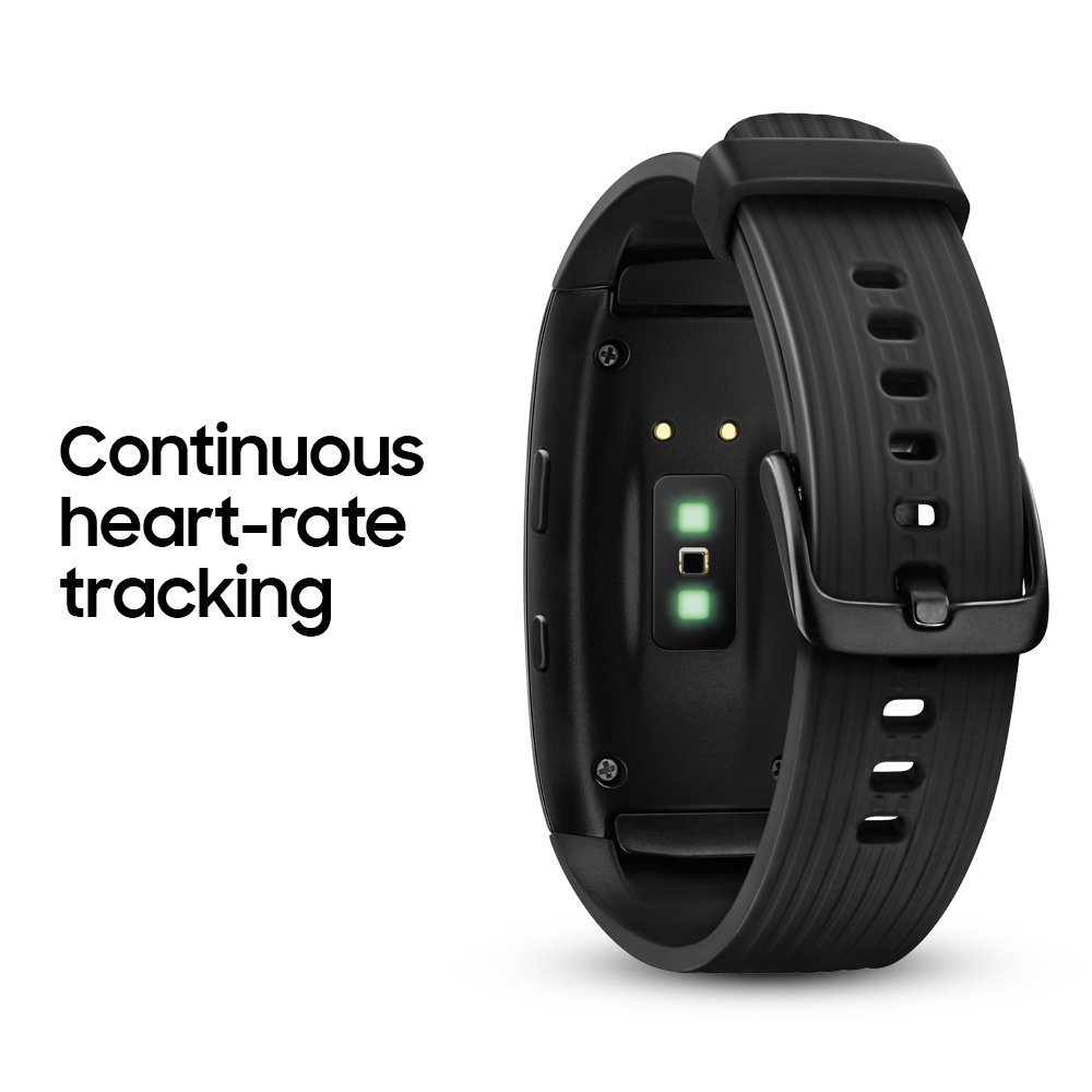 Samsung Gear Fit2 Pro Fitness Smartwatch (Large) - Black (Renewed)