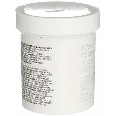 Almay Longwear and Waterproof Eye Makeup Remover Pads, 80 Count (Pack of 4)