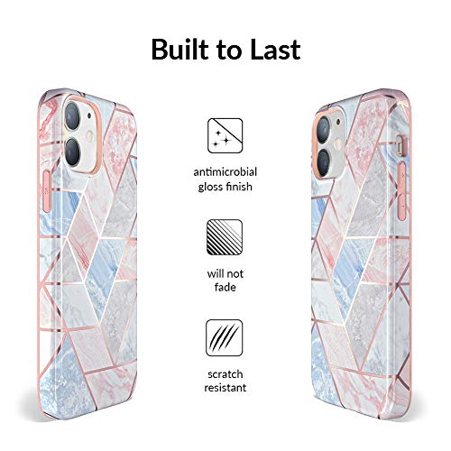 Velvet Caviar Compatible with iPhone 11 Case [8ft Drop Tested] w/Microfiber Lining - Cute Protective Phone Cases for Women - Funda para iPhone 11 (Geometric Marble)