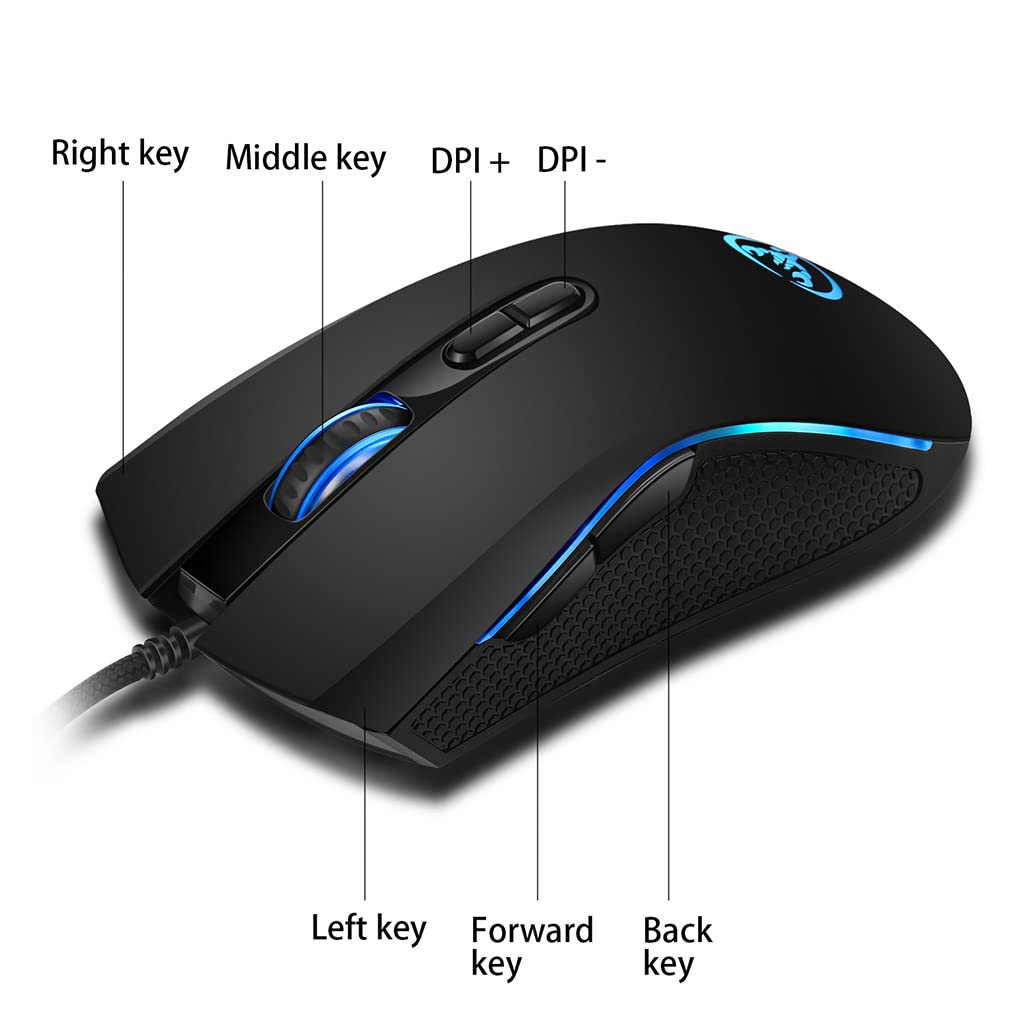 YEZININHAO Wired Game Converter for Mobile Gamepad Gaming Keyboard Mouse Converter Adapter Keyboard and Mouse Converter