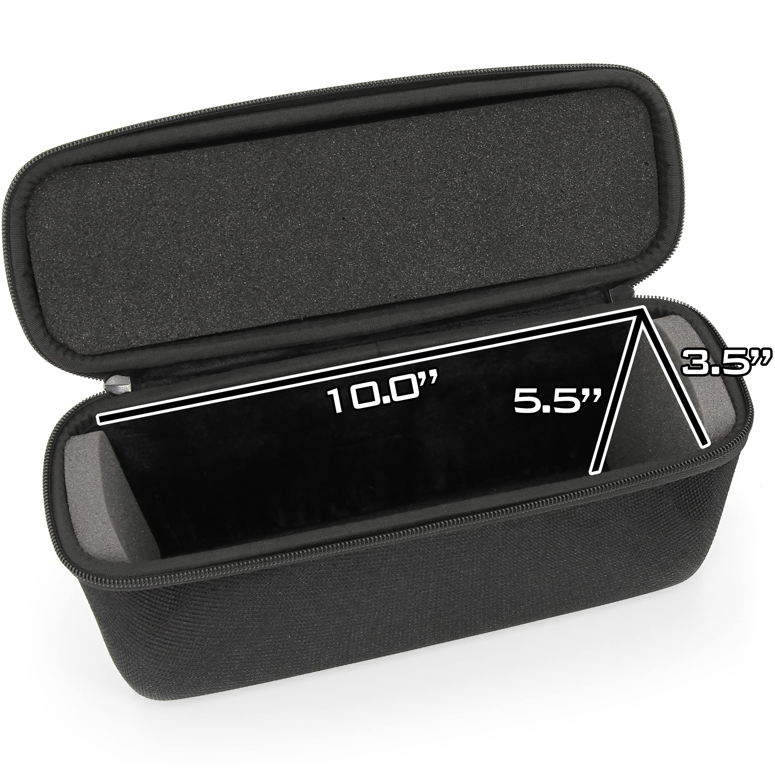 CASEMATIX Graded Card Case Compatible with 30+ BGS PSA Graded Sports Trading Cards or 140+ Top Loader Card Storage Case with Scratch Resistant Custom Card Carrying Case Interior