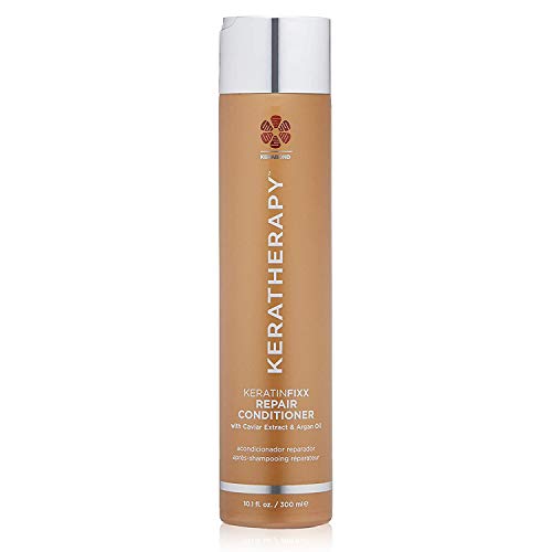 KERATHERAPY Keratin Infusion Repair Conditioner, 10.1 fl. oz., 300 ml - Repairs Dry, Damaged or Frizzy Hair with Caviar Extract, Argan Oil & Kerabond