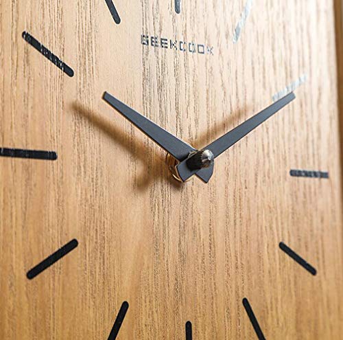 SHISEDECO Modern Cucu Wall Clock Striking Small Cute Bird, Natural Bird Voices or Cuckoo Call, Simple Fashion Wood Creative Pendulum Clocks, Unique Home Decoration for Living Room, Kitchen. (White)