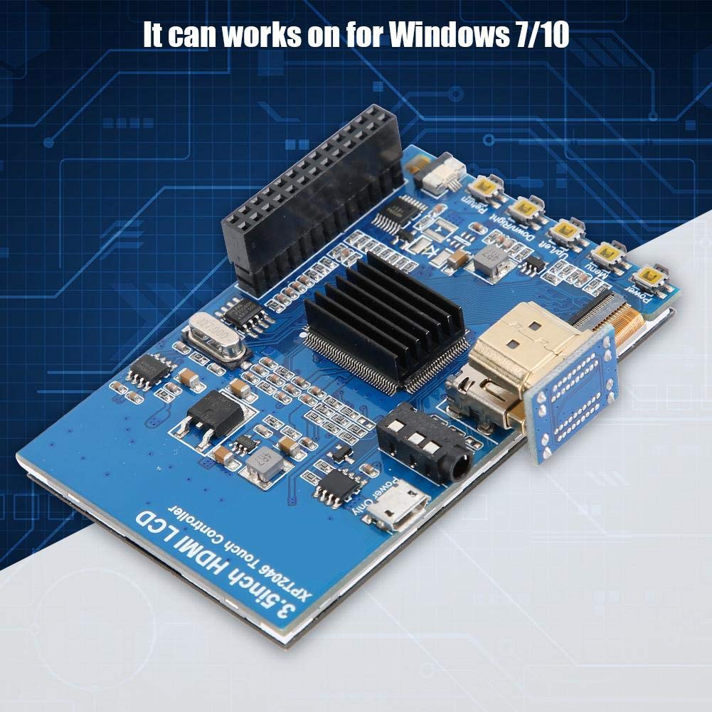Tosuny Gaming Monitor, Portable Monitor 3.5 inch 1080P IPS Wide Viewing Angle LCD Touch Screen Display HDMI Monitor for Raspberry Pi 4B