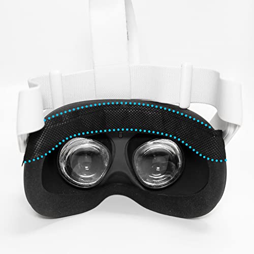 VR Headset Sweat Liner - Sweat Guard for Virtual Reality and Oculus Goggles - Sweat Band - 50 Pack
