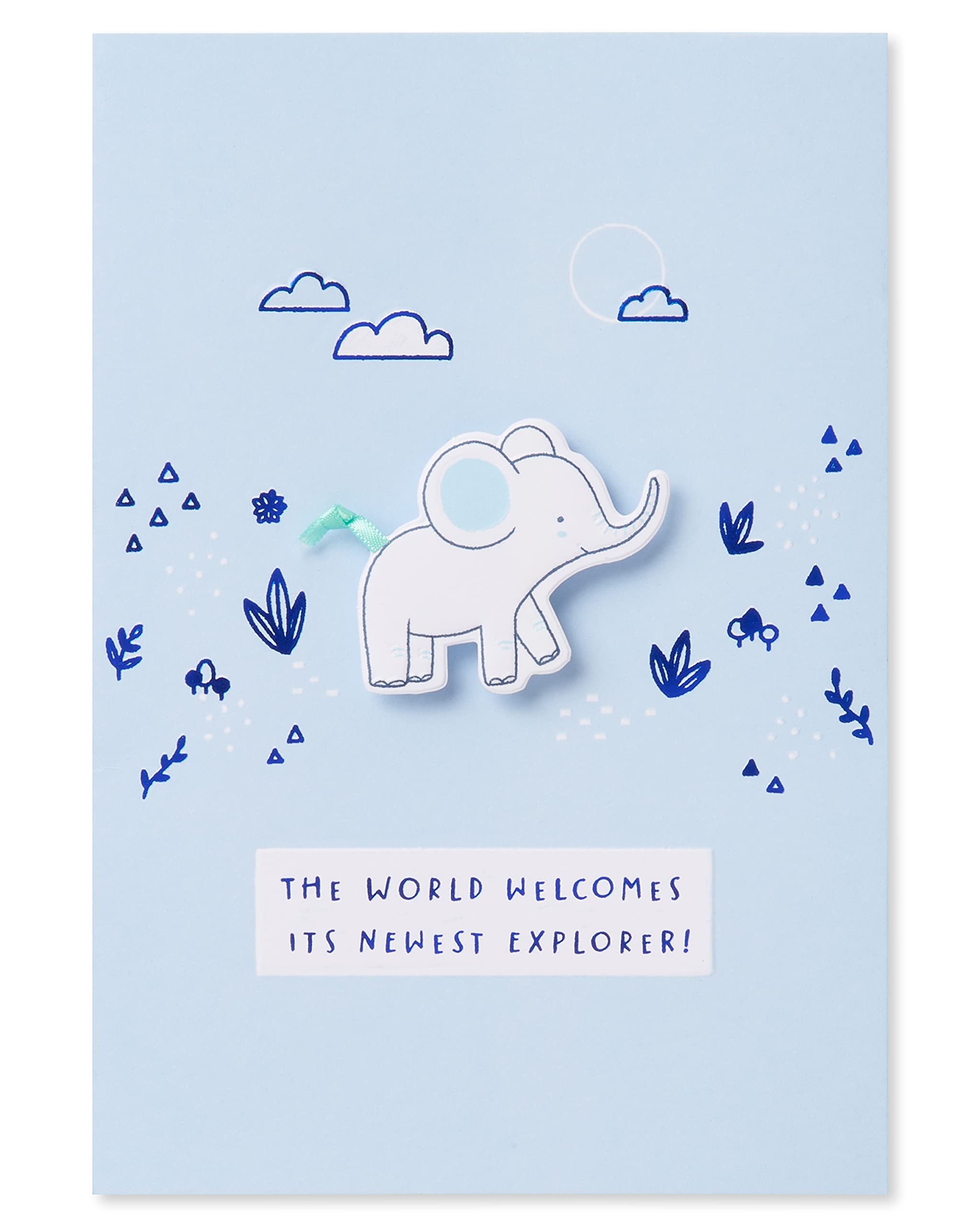 American Greetings New Baby Boy Card (Happy Discoveries)