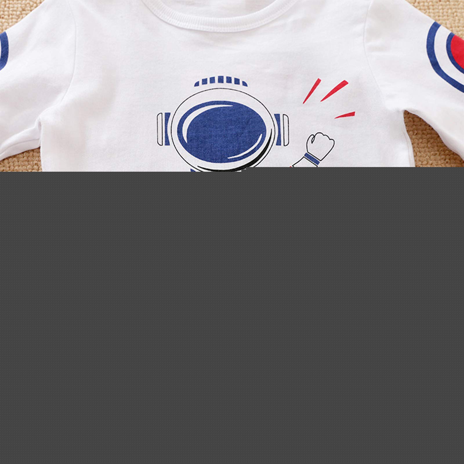 RELABTABY Infant Baby Boy Clothes Astronaut Print Romper Jumpsuit Bodysuits Outfits Onesies Spring and Autumn
