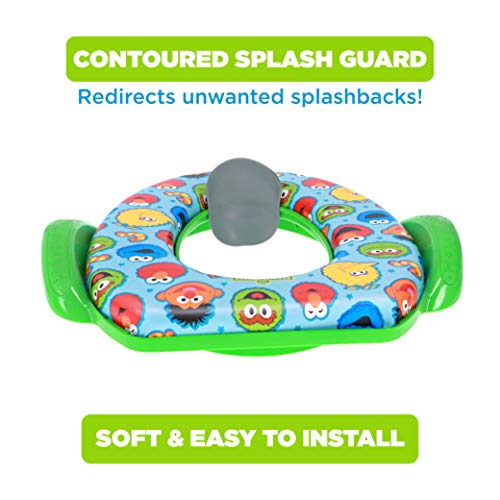 Sesame Street"Best Friends" Soft Potty Seat 1 Count (Pack of 1)