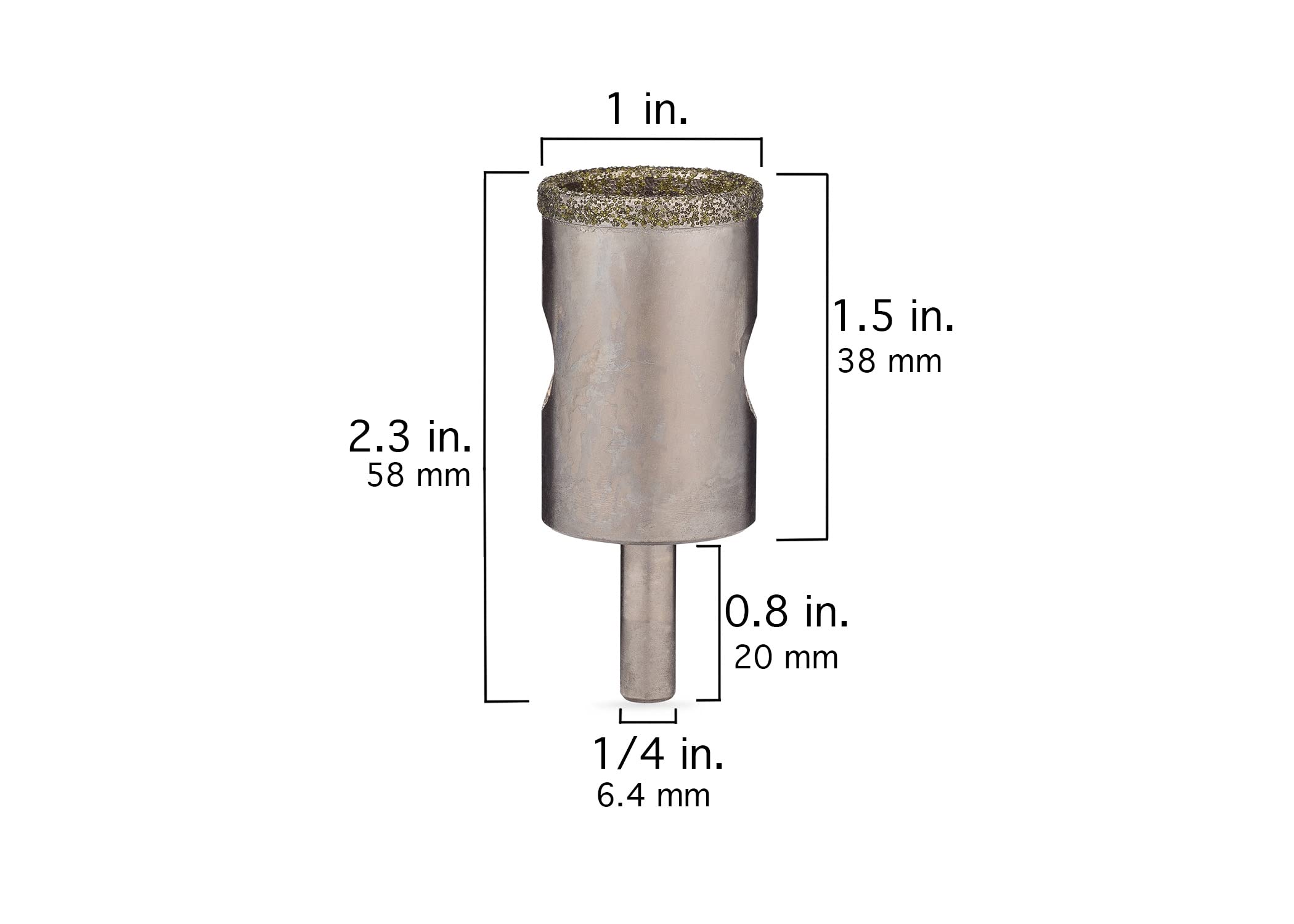 Devour NT10014TCB 1.0" X 1/4" Shank Core Bit