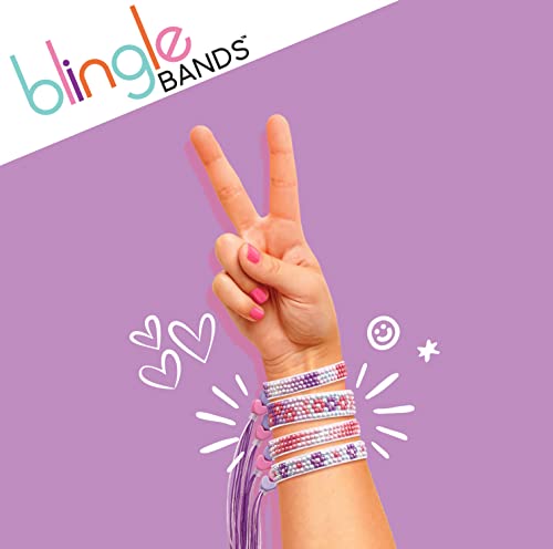 Blingle Bands DIY Gem Friendship Bracelet, 8 Band Deluxe Studio - Arts & Craft Activity for Ages 7 and Up