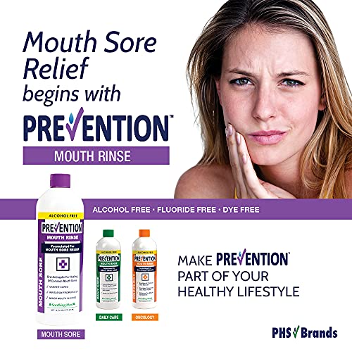Prevention Mouth Sore Mouth Rinse | Canker Sore Treatment - 4 Pack