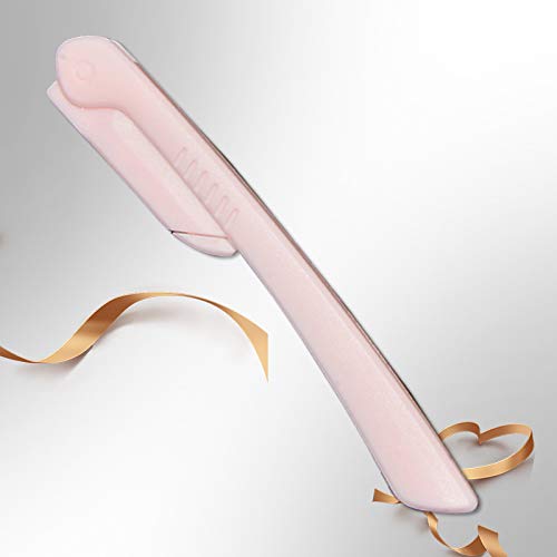 WOIWO 4 PCS Stainless Steel Black Macro Mesh Folding Eyebrow Shaping Knife For Men And Women Eyebrow Shaving Knife for Eyebrow Shaving Razor for Cosmetic Tools
