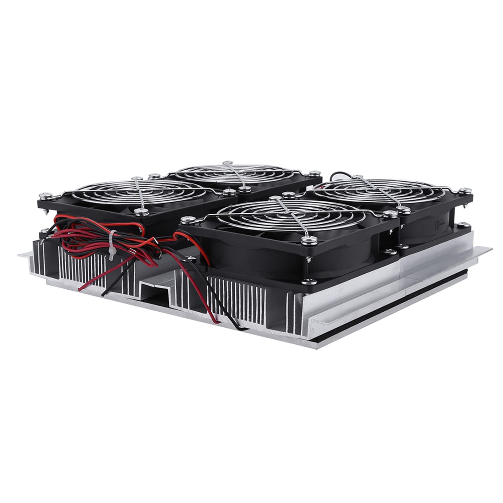 Thermoelectric Cooler Peltier, 12V 240W Semiconductor Refrigeration Cooling System Cold Plate Cooler with Fan