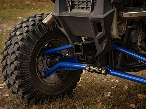 SuperATV Rear Receiver Hitch for 2020+ Polaris RZR PRO XP/PRO XP 4 | Black | Fits Standard 2" Attachments | Includes Cotter Pin and Hitch Pin | Max Towing Capacity 1500 Pounds