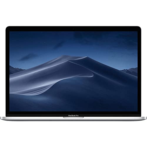 Apple 2019 MacBook Pro with 2.6GHz Intel Core i7 (15 inch, 32GB RAM, 512GB SSD) Silver (Renewed)