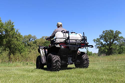 Master Manufacturing SAO-11-015A-MM 15 Gallon ATV Broadcast & Spot Sprayer-Everflo 2.2 GPM, White & Black
