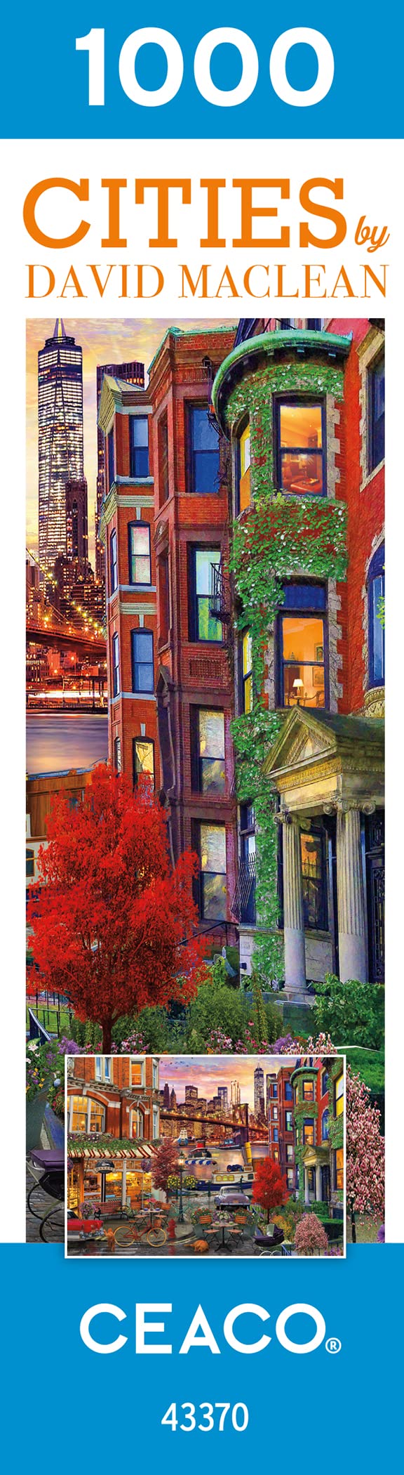 Ceaco - David Maclean - Brooklyn Bakery - 1000 Piece Jigsaw Puzzle