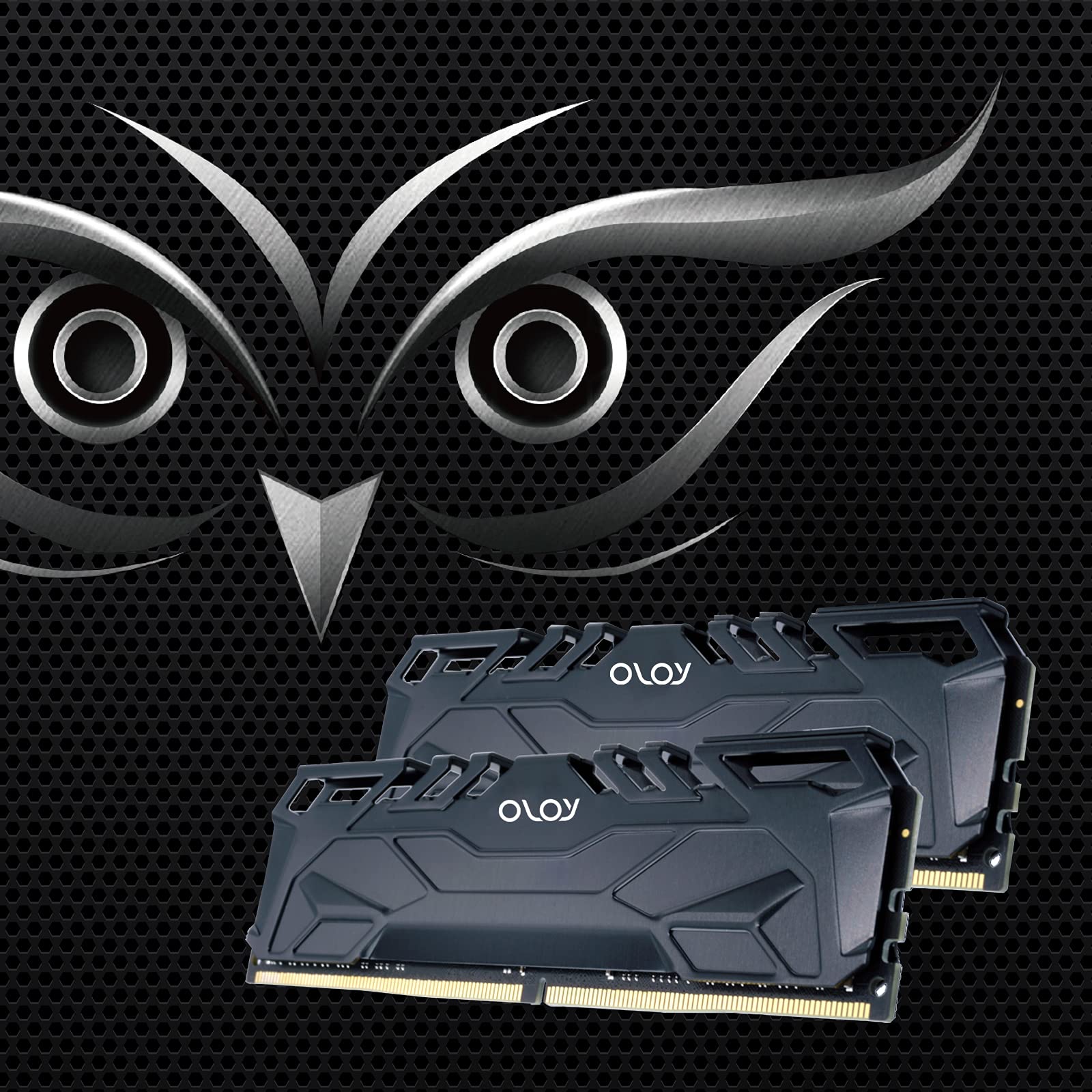 OLOy DDR4 RAM 16GB (2x8GB) 3200 MHz CL16 1.35V 288-Pin Desktop Gaming UDIMM (MD4U0832160BJ0DA)