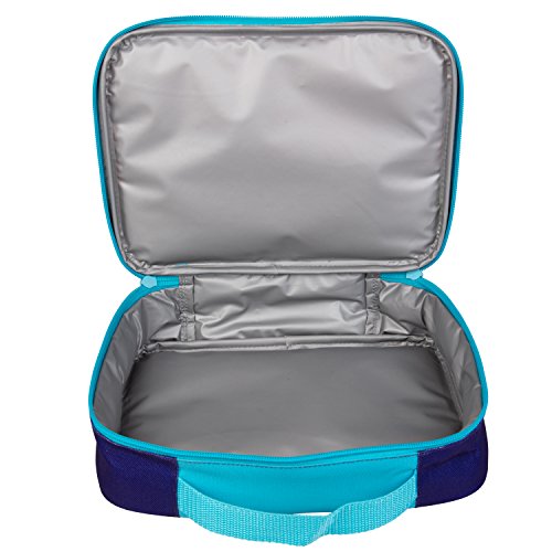 Daniel Tiger's Neighborhood Insulated Lunch Sleeve - Reusable Heavy Duty Tote Bag w Mesh Pocket (Daniel Tiger - Blue)