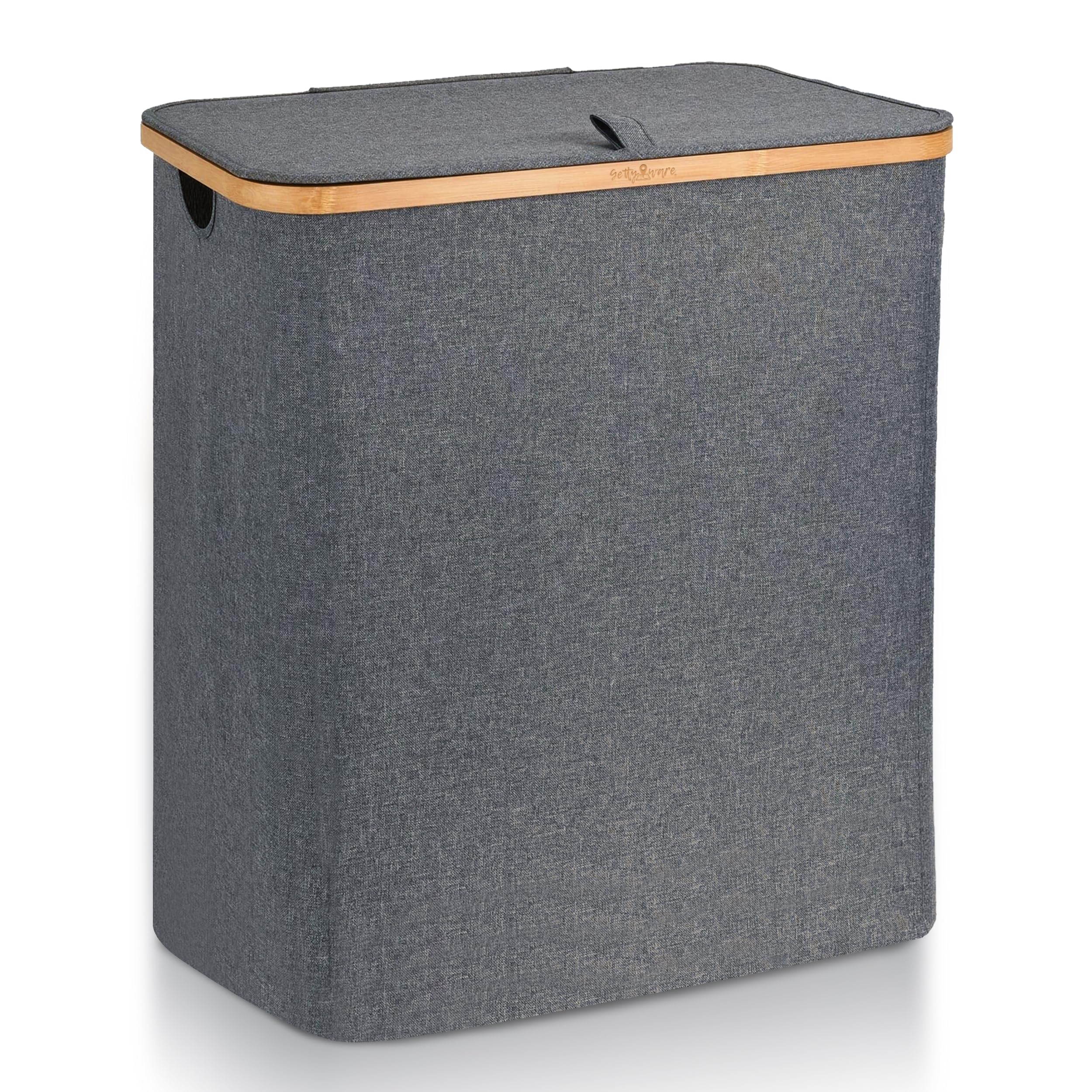 Gettyware laundry room decor|Large Laundry Basket|140L Clothes Hampers for Laundry, Dirty Clothes Hamper|collapsible laundry baskets|household essentials|bedroom accessories|laundry basket with lid