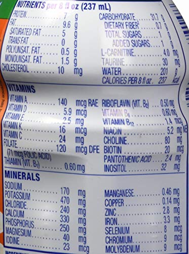 PediaSure Peptide 1.0 Cal, Peptide-Based Formula, Sole-Source Nutrition Drink for Tube Feeding or Oral Nutrition, Unflavored, 8-fl-oz Bottle, Pack of 24