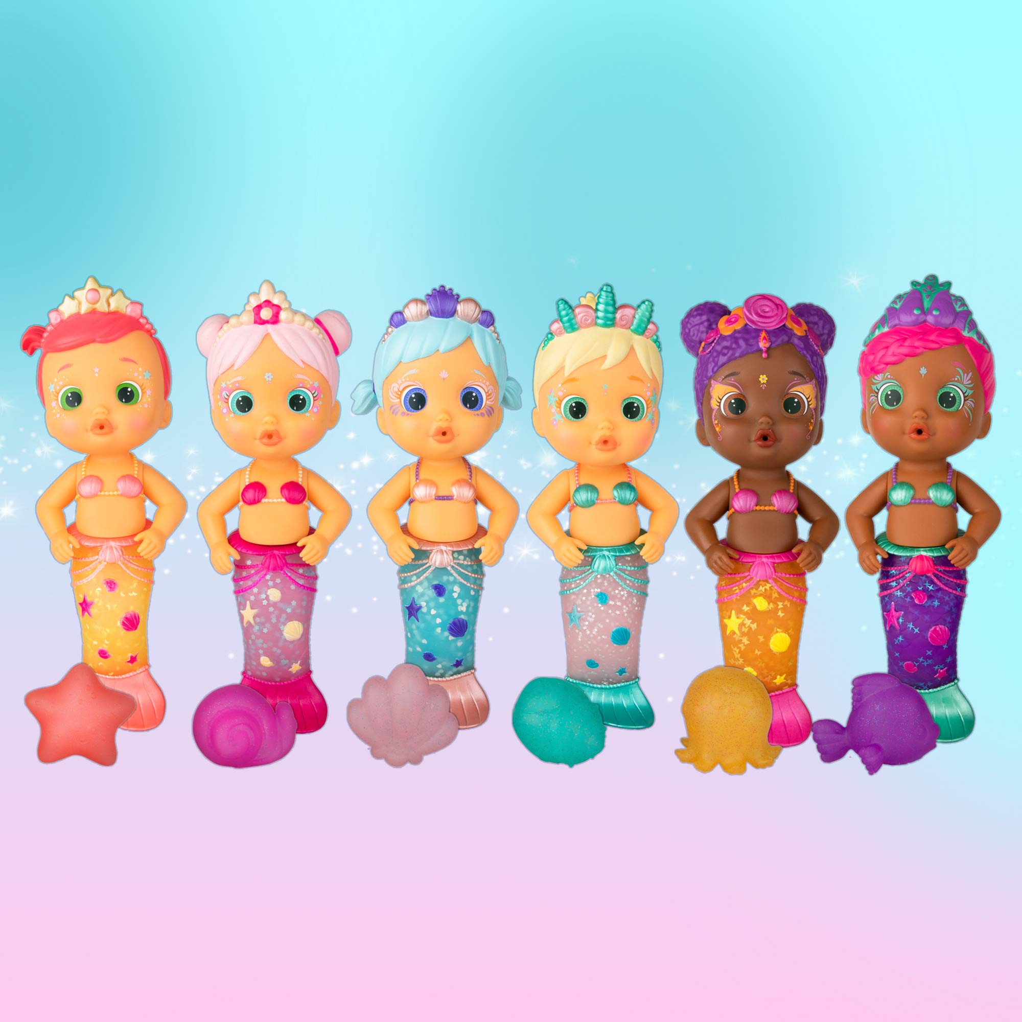Bloopies Mermaids Sweety - Bath Toy, Multi