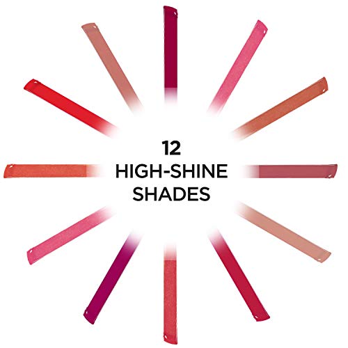 L’Oréal Paris Brilliant Signature Shiny Lip Stain Lipstick, Be Captivating 0.21 Fl Oz.