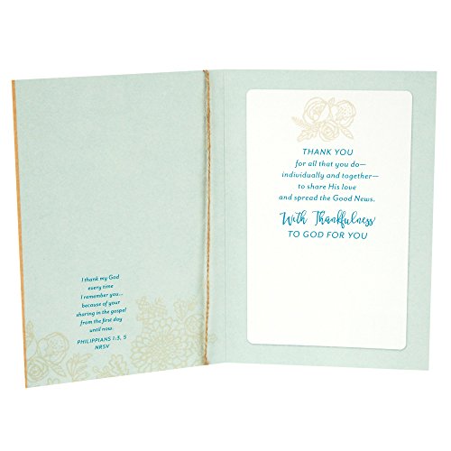 Dayspring Clergy Appreciation Day Card to Pastor and Wife (Wonderful Pastor)