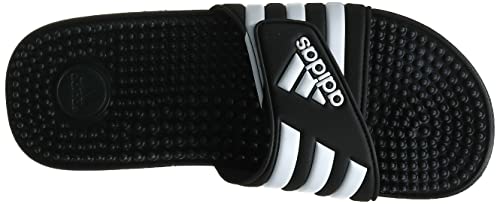 adidas Performance adissage Sandal, black/white/black, 11 M US