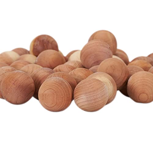CedarFresh 17840-1 Red Cedar Wood Balls | Freshen and Protect Closets | 40-Pack