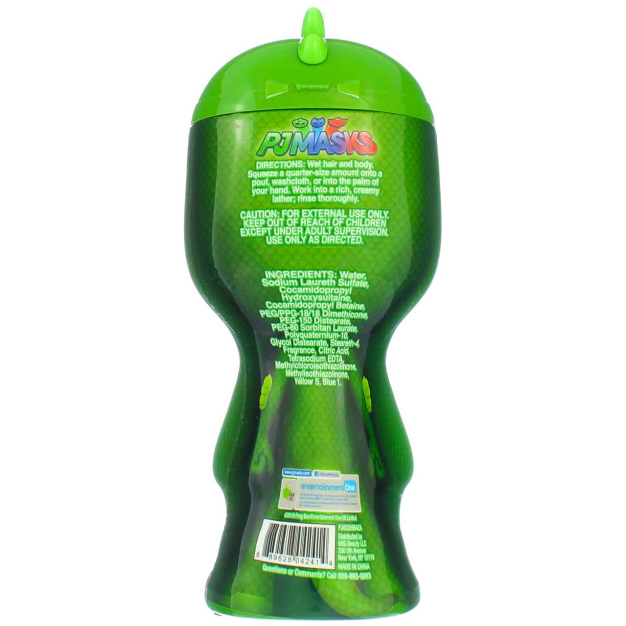 Happy Home Gifts Gekko Green Apple Body Wash Shampoo Conditioner