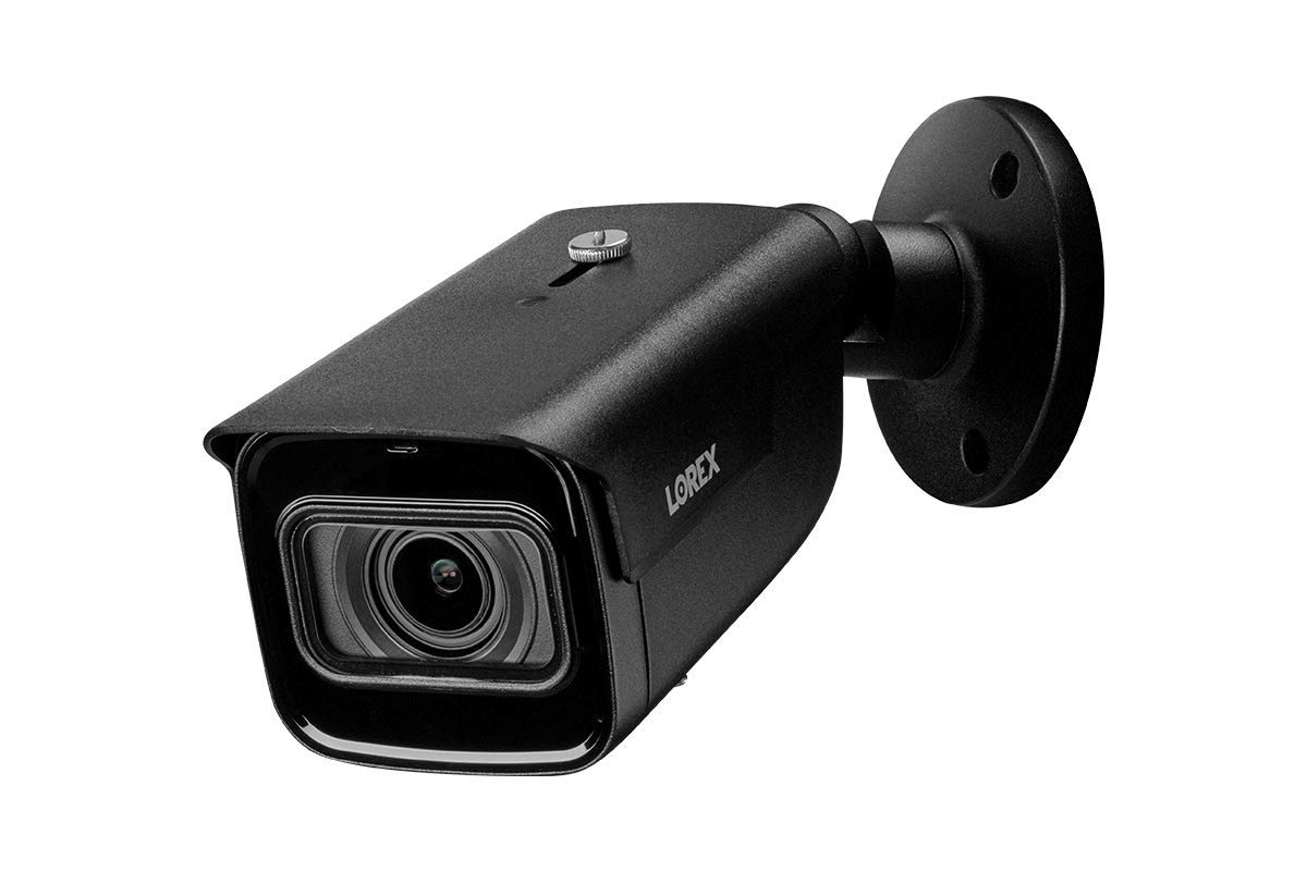 Lorex LNB9282B-2PK-W 4K (8MP) Black Nocturnal Motorized Varifocal Smart IP Bullet Security Camera, Compatible with N881B, N882B and NR900X NVRs