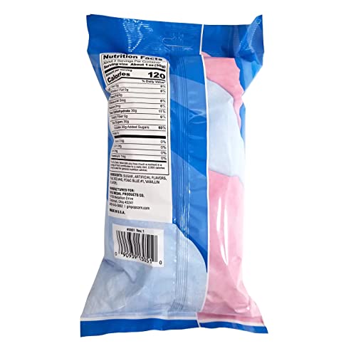 3.1oz Bags of Cotton Candy-3pk- Pink & Blue Mix
