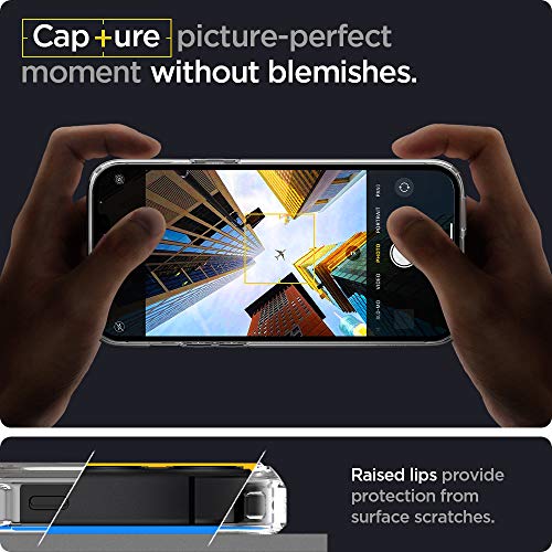 Spigen Ultra Hybrid [Anti-Yellowing PC Back] Designed for iPhone 12 Pro Max Case (2020) - Crystal Clear