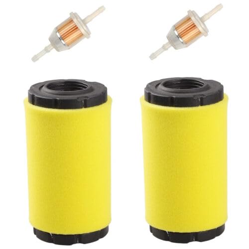 796031 Air Filter D105 D100 D110 D125 D130 Lawn Mower (Pack of 2 Replacement for John Deere OEM