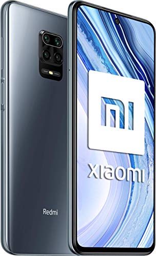 Xiaomi Redmi Note 9 Pro (128GB, 6GB) 6.67" FHD+ Display, Snapdragon 720G, Dual SIM GSM Unlocked Global 4G LTE (T-Mobile, AT&T, Metro, Straight Talk) International Model (128GB SD Bundle, Grey)