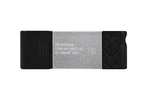 Kingston DataTraveler 80 256GB USB Type-C Flash Drive (DT80/256GB), Metal