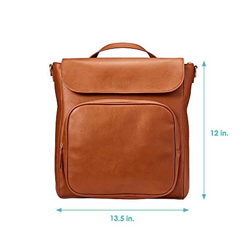 JJ Cole Brookmont Diaper Bag, Cognac