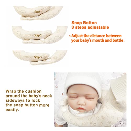 Baby Self Feeding Cushion, Baby Self Feeding Pillow, Breast Feeding Pillow, Baby Feeding Bottle Holder
