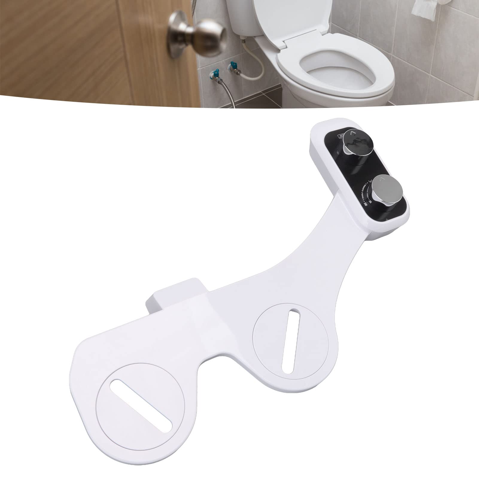 Dual Nozzle Toilet Bidet Double Spray Attachment Butt Wash Switch Spray Spot Stain Remover Carpet Spot Cleaning Sprays