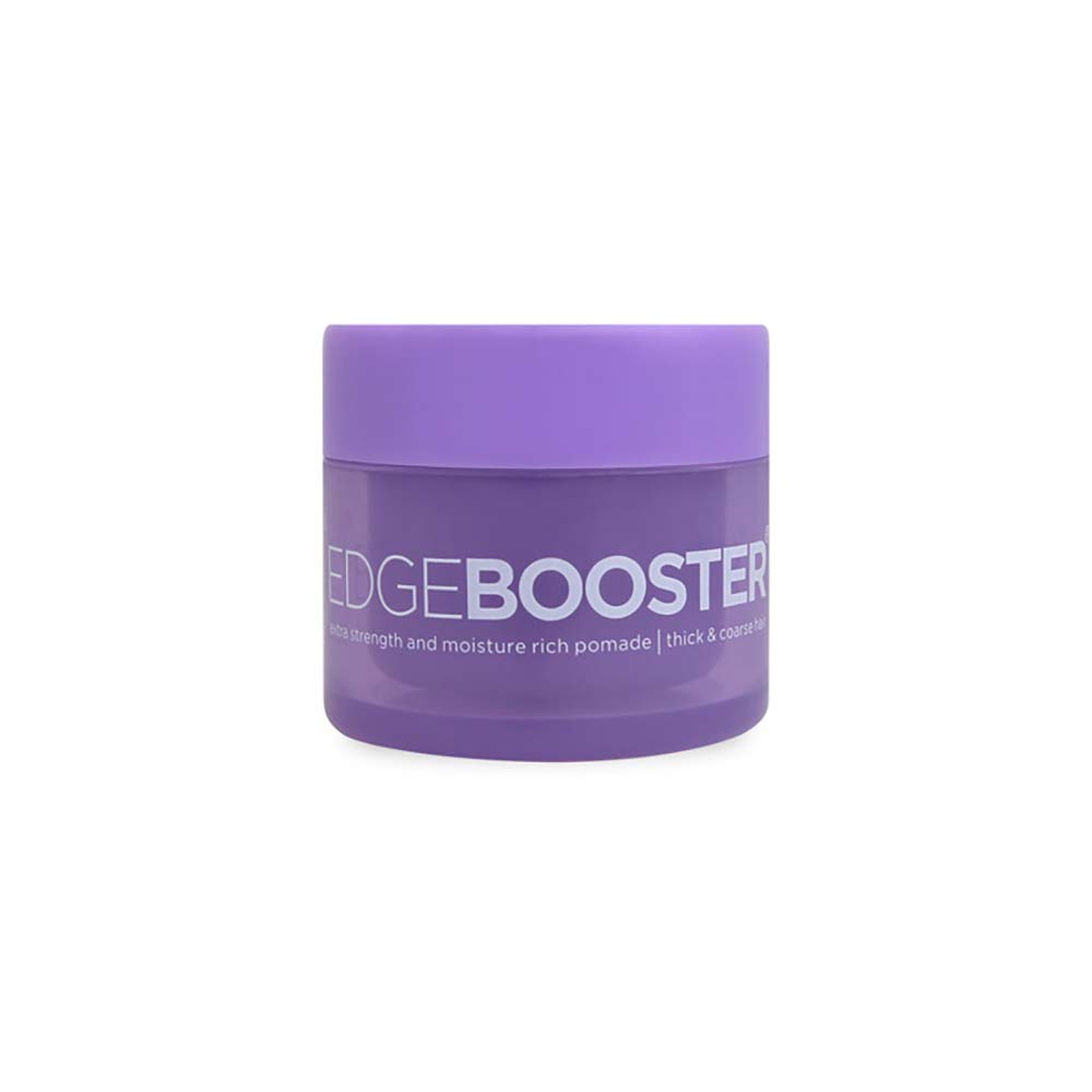 Edge Booster Style Factor Extra Strength Pomade for Thick Coarse Hair TRAVEL SIZE 0.85 Oz (Violet Crystal)
