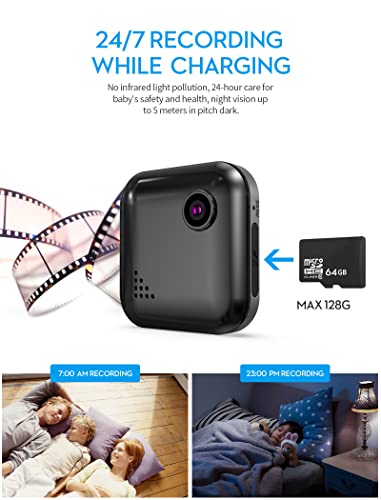 gamvozova Hidden Camera,1080P Small WiFi Camera for Home Security,Mini Spy Camera with Video,Phone app,Wireless Seceret Security Camera for Nanny Pet Indoor and Outdoor