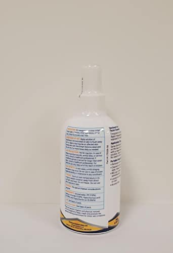 SkinSmart Antimicrobial Facial Cleanser Spray to Remove Viruses and Bacteria Around Eyes, Nose and Mouth, Fight Maskne, 8 oz Spray Non-Irritating Hypochlorous Spray