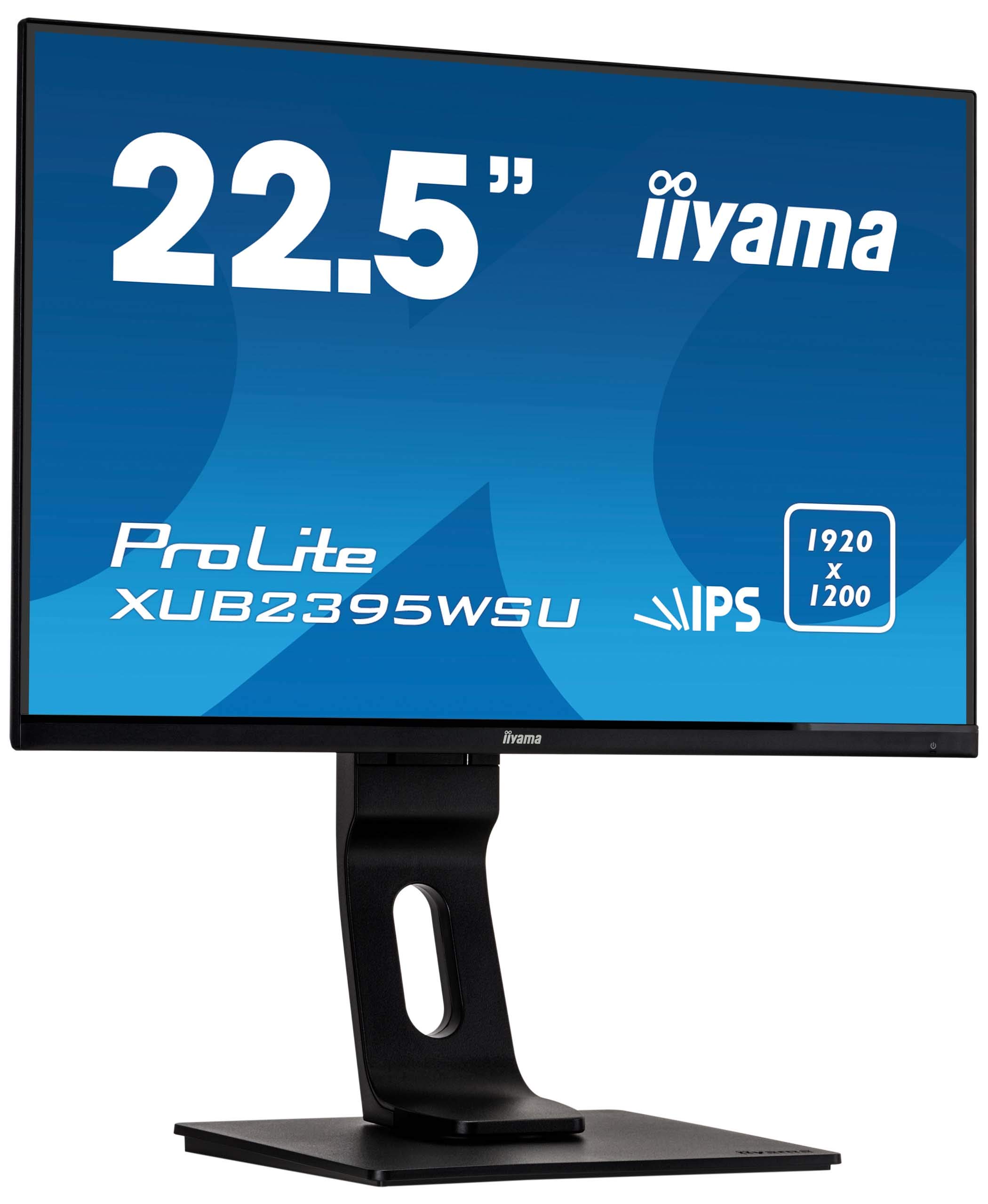 iiyama Prolite XUB2395WSU-B1 22.5" WUXGA LED Matt Flat Black Computer Monitor