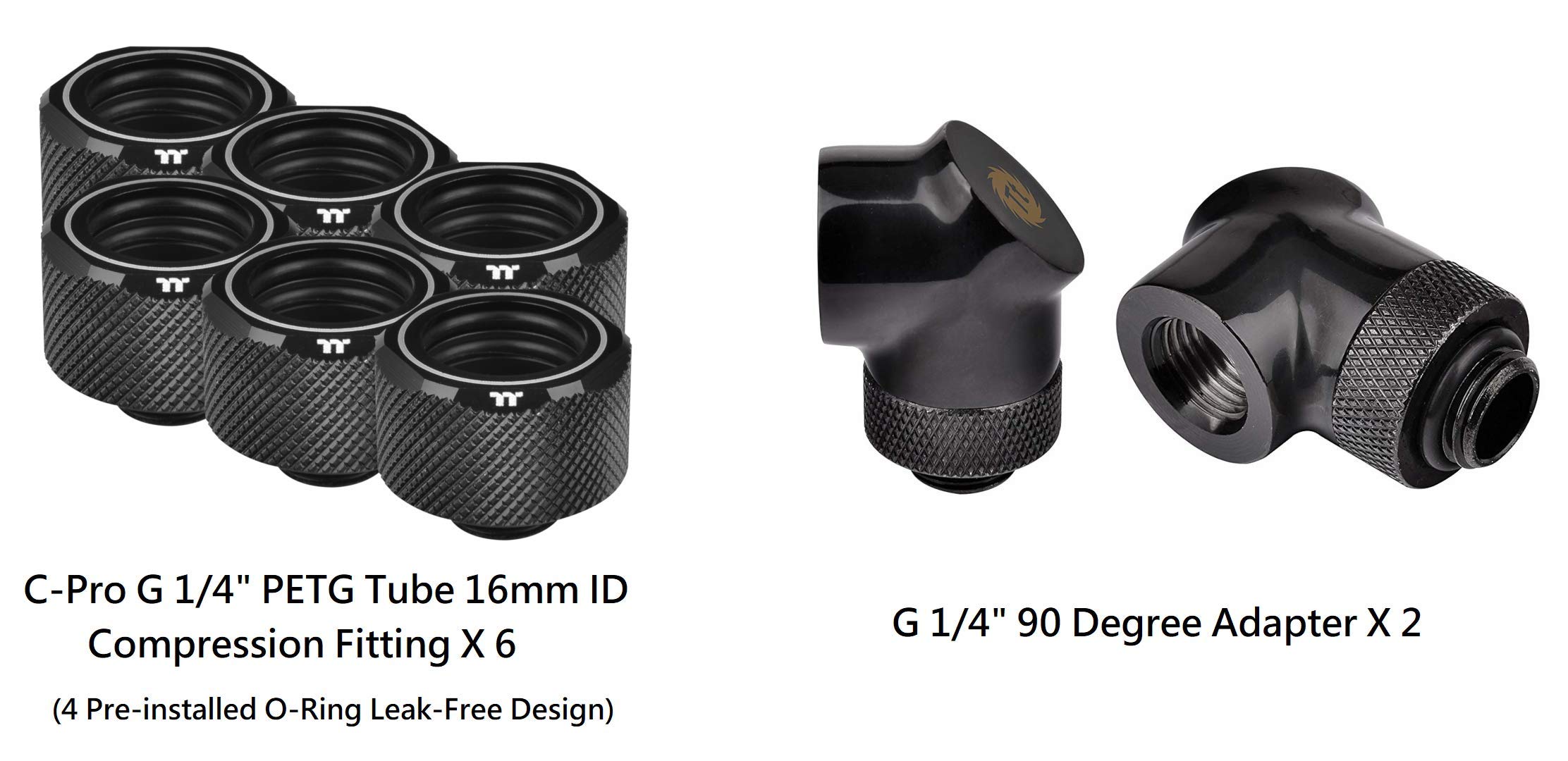 Thermaltake Pacific C360 Ddc Res/Pump 5V Motherboard Sync Copper Radiator Soft Tube Water Cooling Kit CL-W253-CU12SW-A