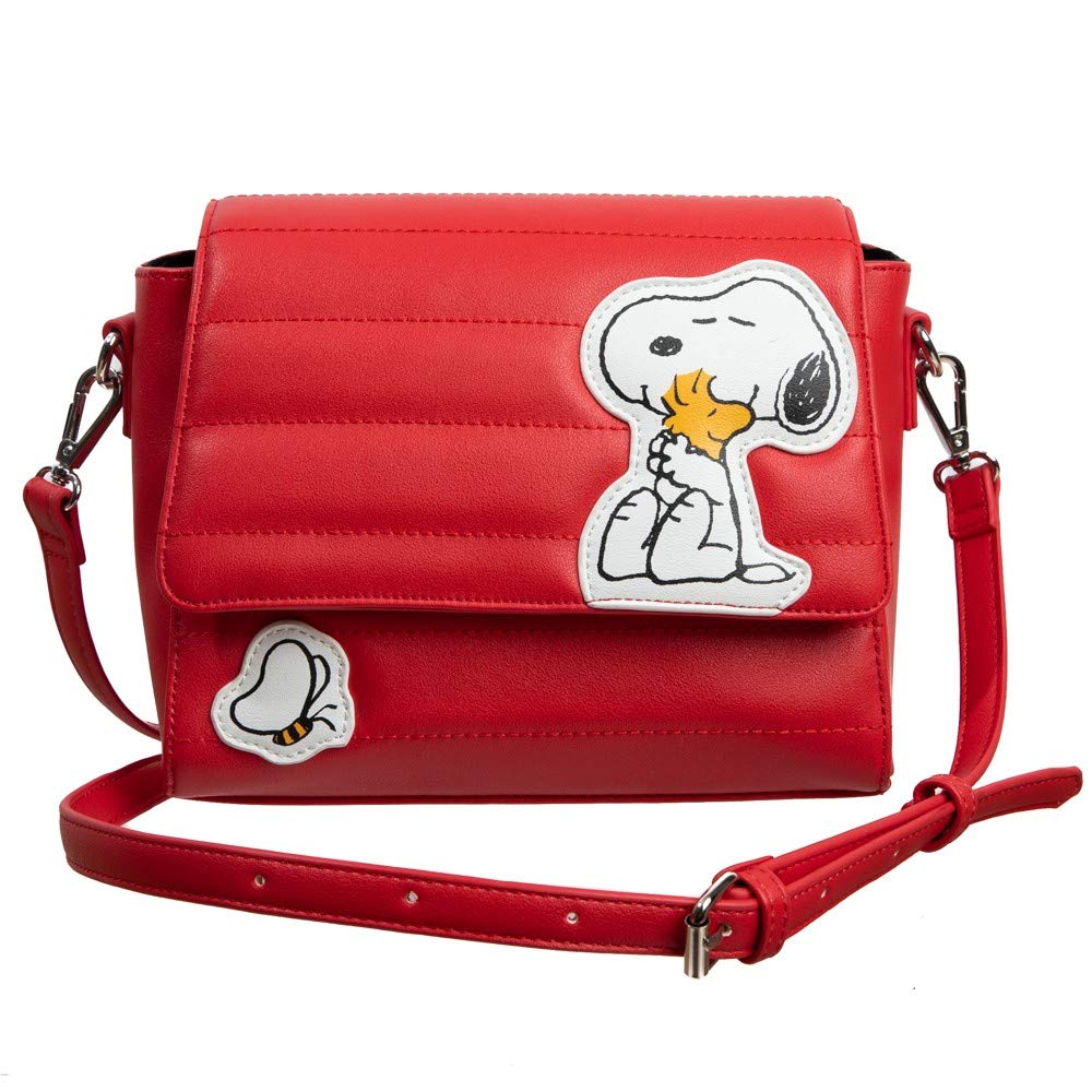 Charlie Brown Snoopy Dog House Cartoon Character Shoulder Bag