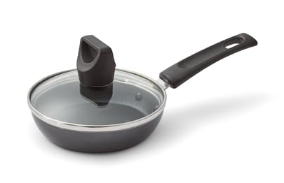 T-FAL T-fal Easy Care Non-Stick 4.7” One Egg Wonder with Lid, Black